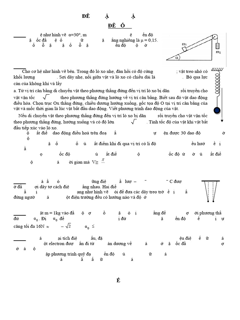 De-9ĐLH-CĐLBT-ĐT-DDDH | PDF