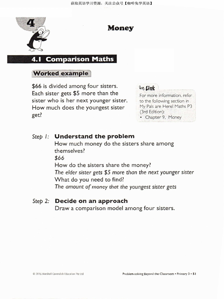 Problems Solving 3 Unit-4 Money | PDF