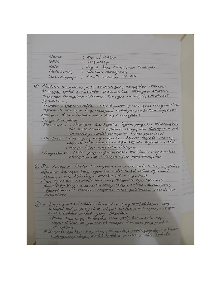 Ahmad Raihan_2103010267 (Kons Keungan) | PDF