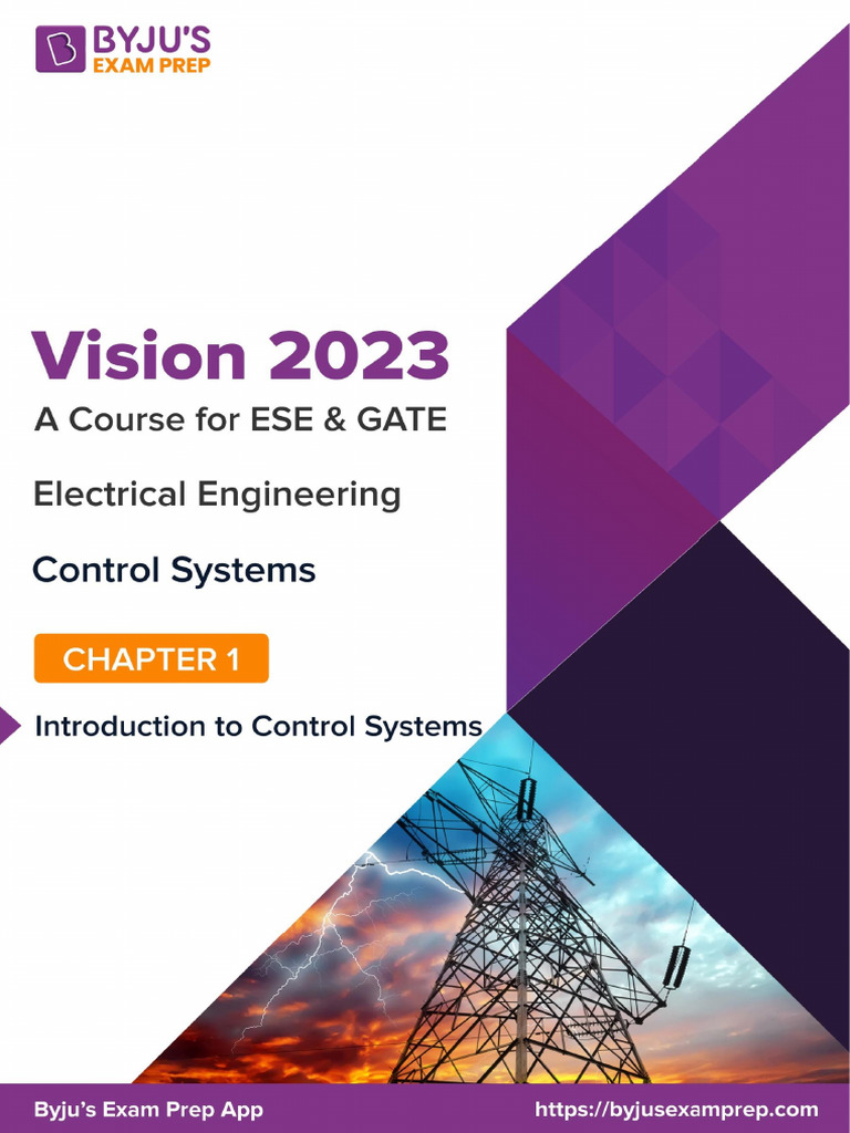 Introduction - To - Control System | PDF | Control Theory | Feedback