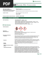 Cement Opc MSDS | PDF | Cement | Dermatitis