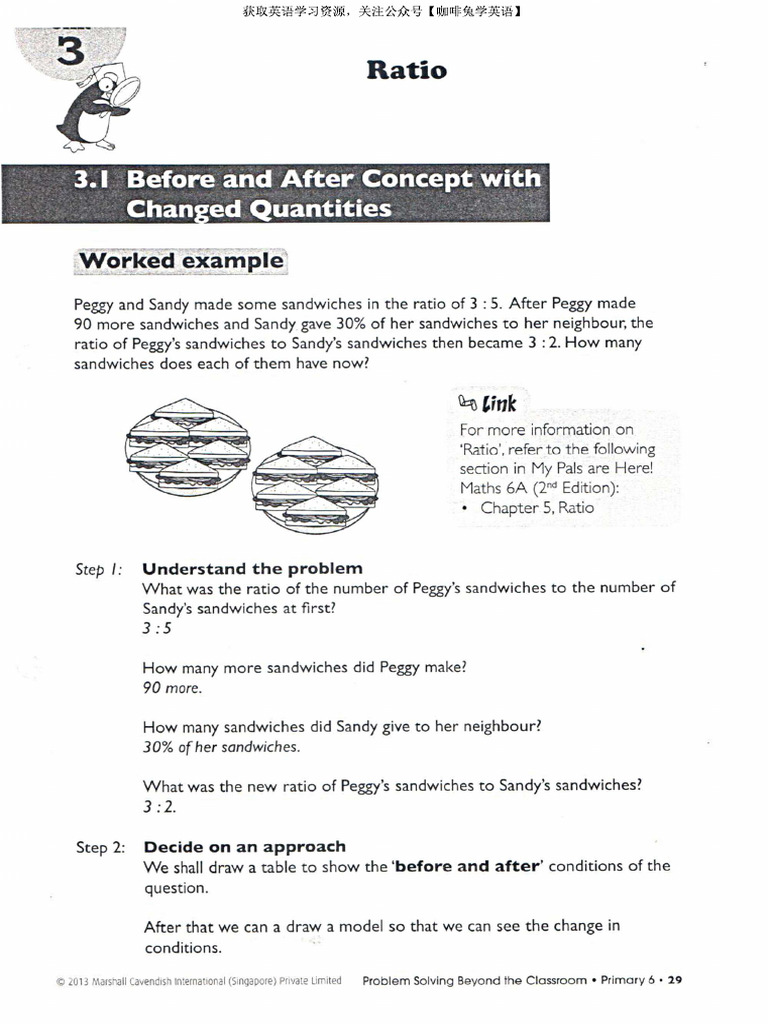 Problems Solving 6 Unit-3 Ratio | PDF