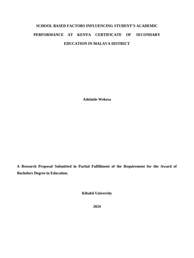 ADEL PROPOSAL | PDF | Teachers | Survey Methodology