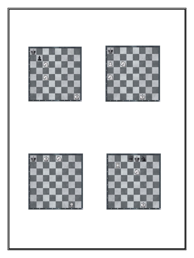 One-Move Checkmate with Knight | PDF