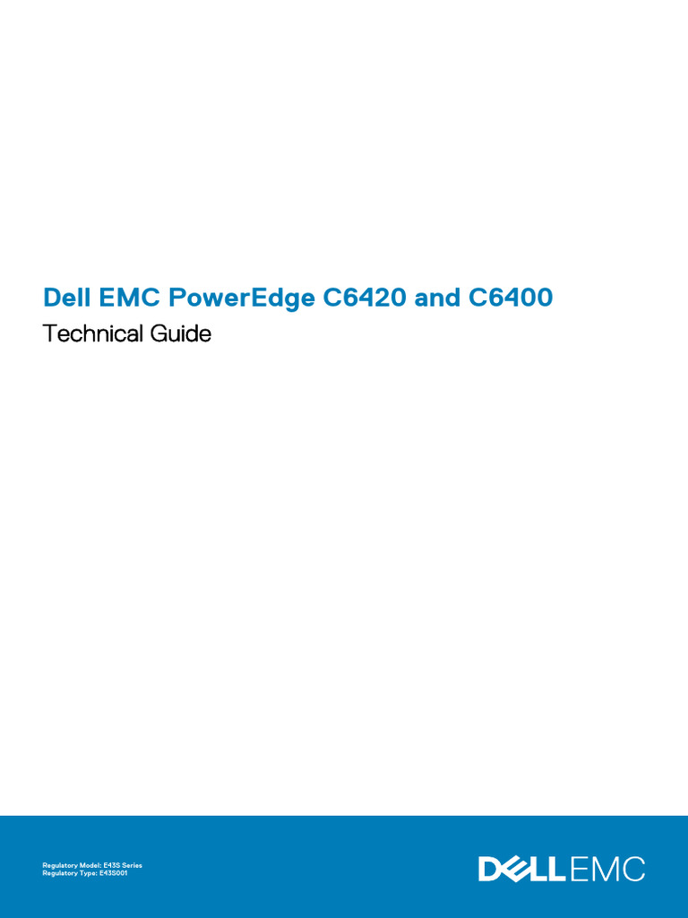 c6420-technical-guide | PDF | Solid State Drive | Cloud Computing
