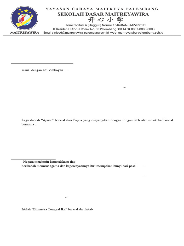 Pend - Pancasila Bab 3 Part 1 | PDF