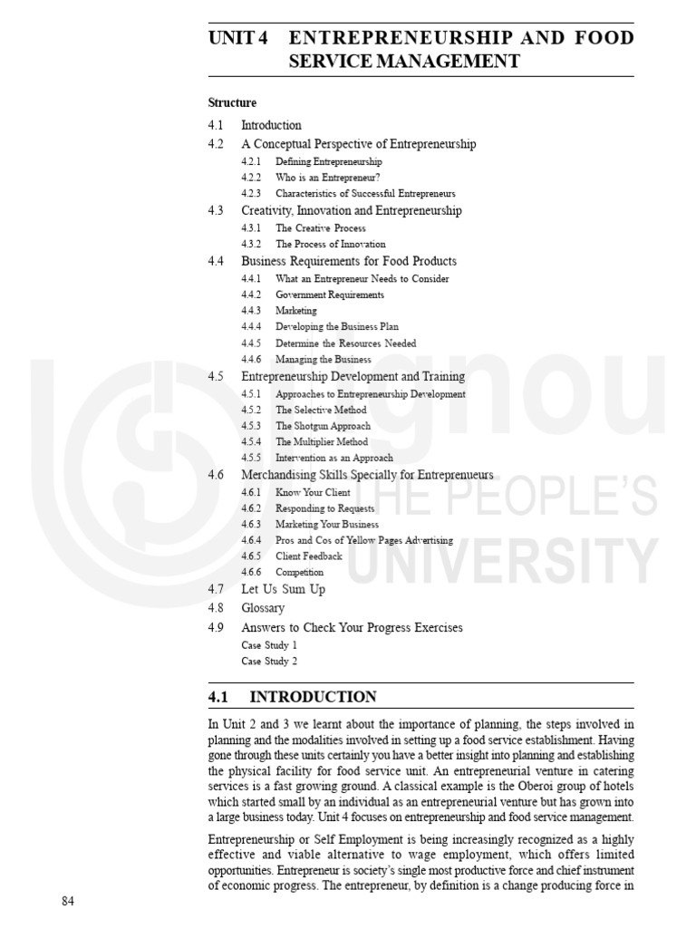 Unit-4 | PDF | Entrepreneurship | Product (Business)