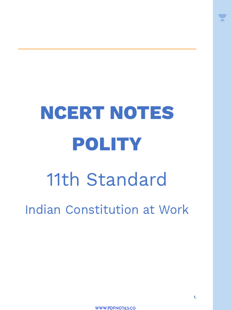 Indian Constitution at Work 11TH (With Watermark) | PDF | Habeas Corpus ...