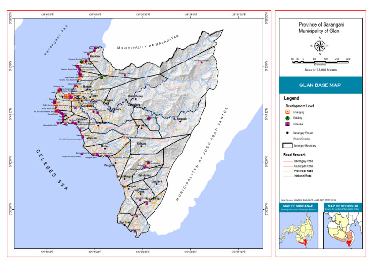 Glan Base Map | PDF | Earth Sciences