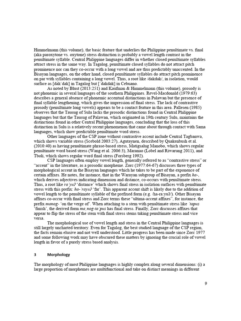 1 Kaufman To Apper Section 3 Languages of Central and Southern ...