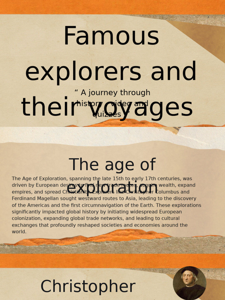 SST EXPO | PDF | Age Of Discovery | Voyages Of Christopher Columbus