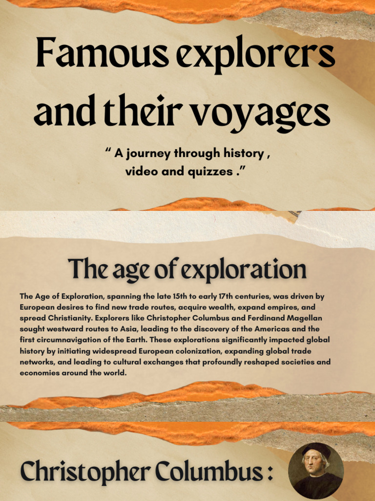 SST EXPO History | PDF | Age Of Discovery | Voyages Of Christopher Columbus