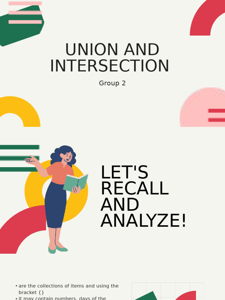 Math Education Presentation Skeleton in A Colorful Geometric Style ...