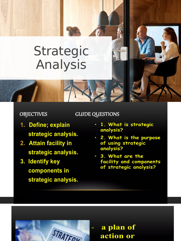 Strategic Analysis | PDF