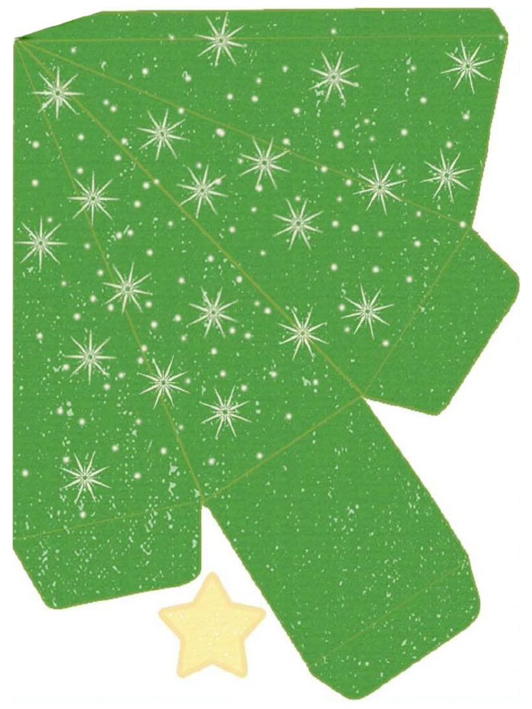 02 Christmas Tree Printable Box | PDF