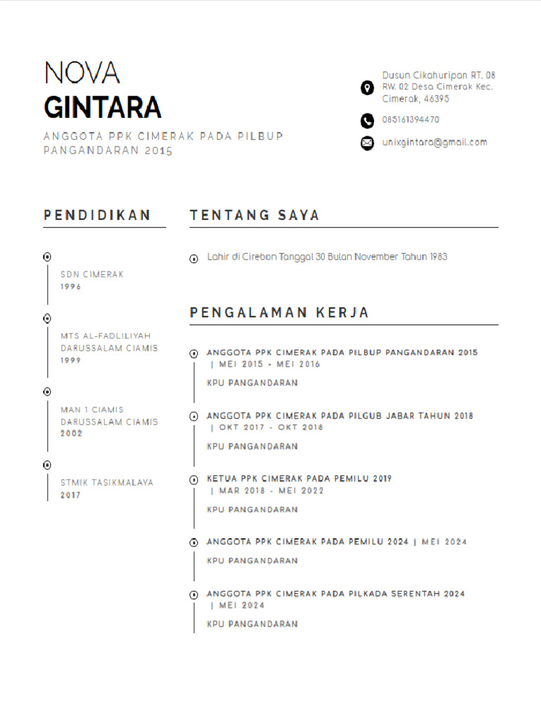 CV Nova | PDF
