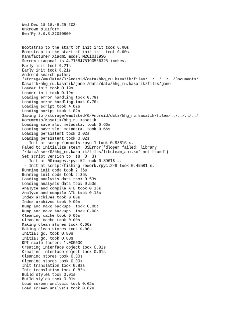 Log | PDF | Booting | Data