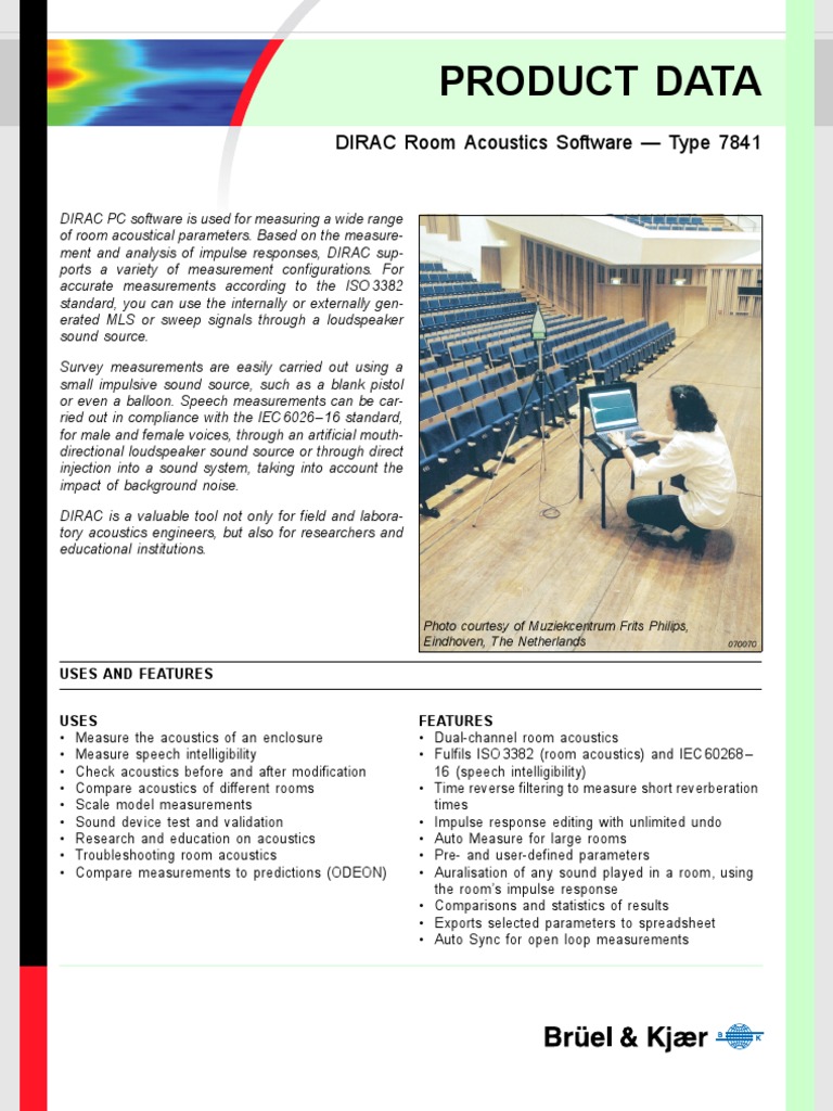 Bp1974-Room Acoustics Software | PDF | Microphone | Loudspeaker
