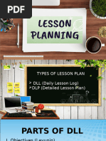 DLL Parts With Definition | PDF | Lesson Plan | Evaluation