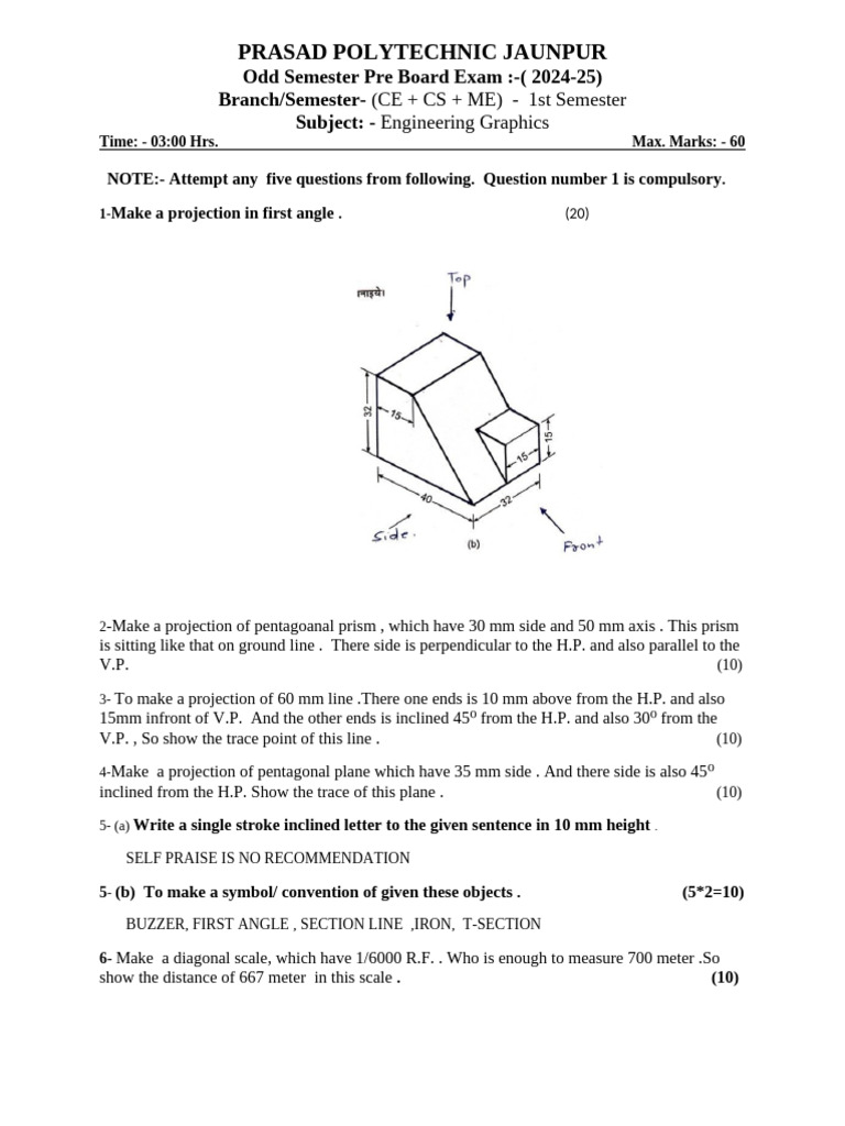 Engg Graphics | PDF