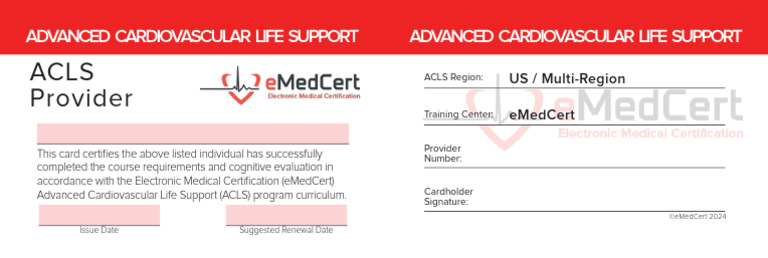 Acls Recertification | PDF