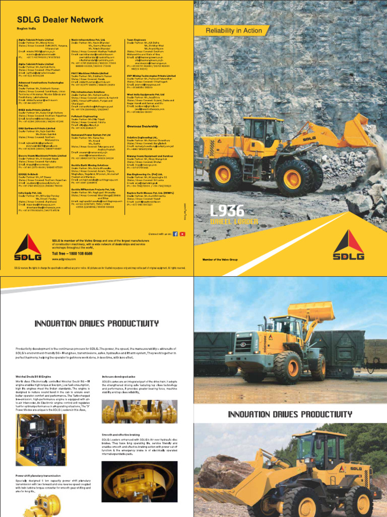 SDLG L936 | PDF