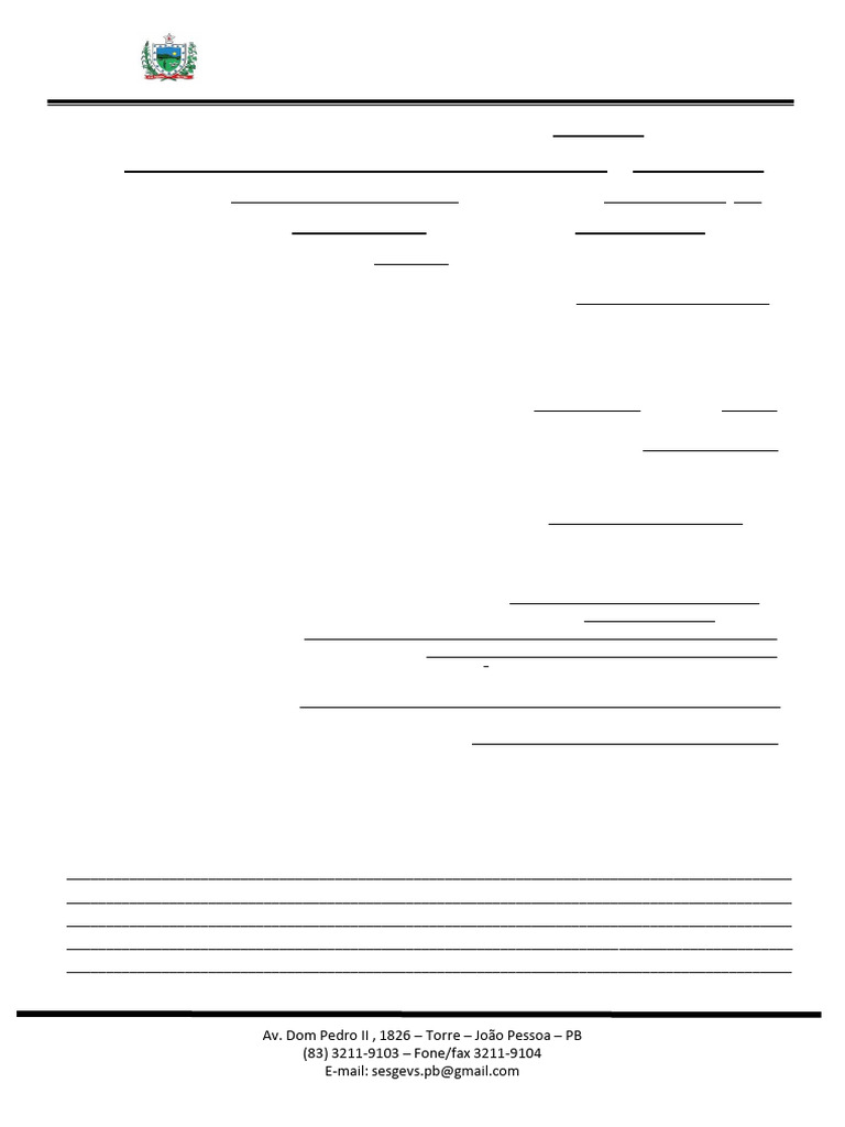 Ficha Atendimento Raiva Final | PDF | Raiva | Doenças e distúrbios