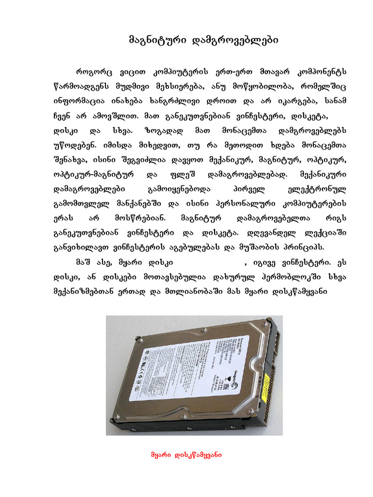 6 Magnituri - Damgroveblebi | PDF | Floppy Disk | Computer Science