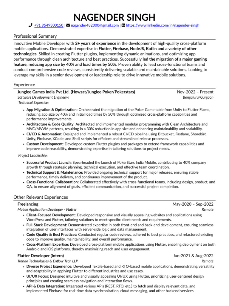 NSS Resume | PDF | Computing | Computer Engineering