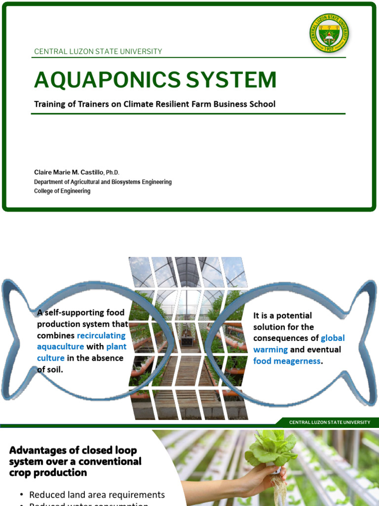 Aquaponics | PDF | Aquaponics | Agriculture Aquaponics | PDF | Aquaponics | Agriculture