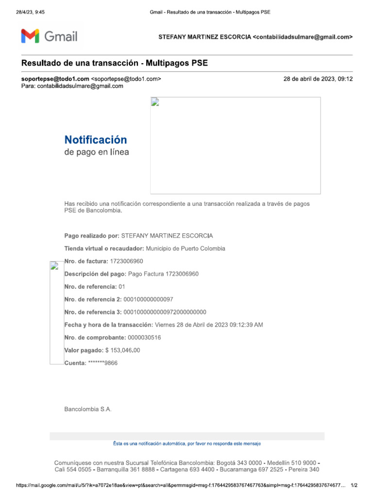 Pago Predial Sulmare | PDF