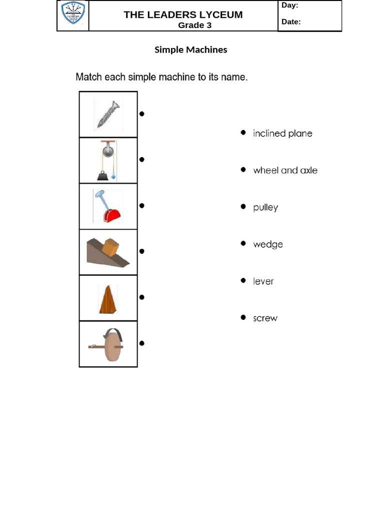 Simple Machines | PDF