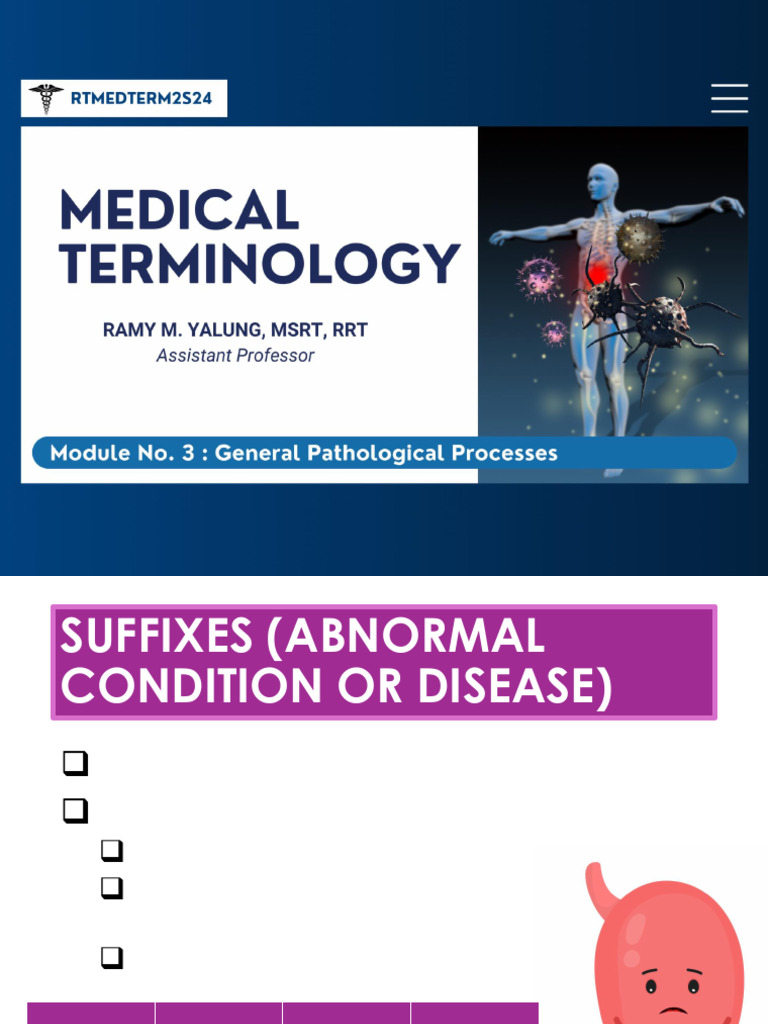 RTMEDTERM MOD3_General Pathological Processes | PDF