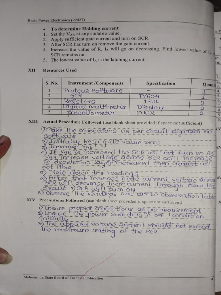 BPE(22427) Solved Manual | PDF