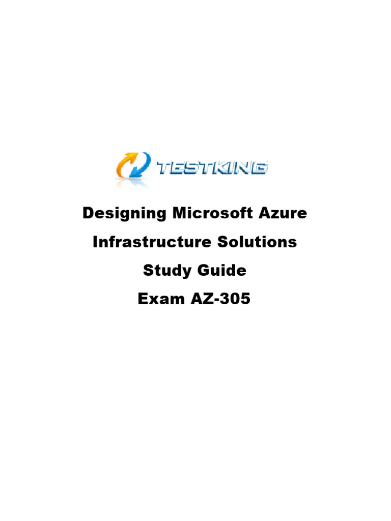 Az 305 | PDF | Cloud Computing | Microsoft Azure