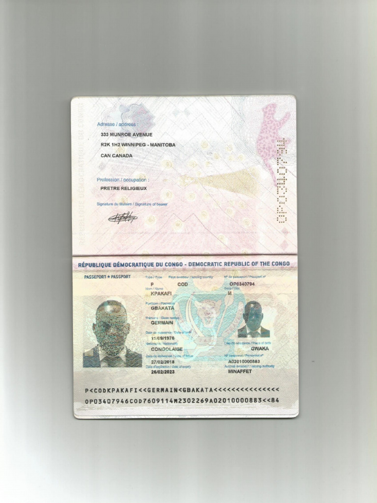 G. Kpakafi 2 Personal ID Documents Photo | PDF
