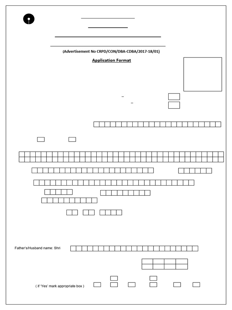 DBA CDBA Application Form | PDF