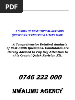 Writing Quality Kcse Compositions | PDF | Essays | Fluency