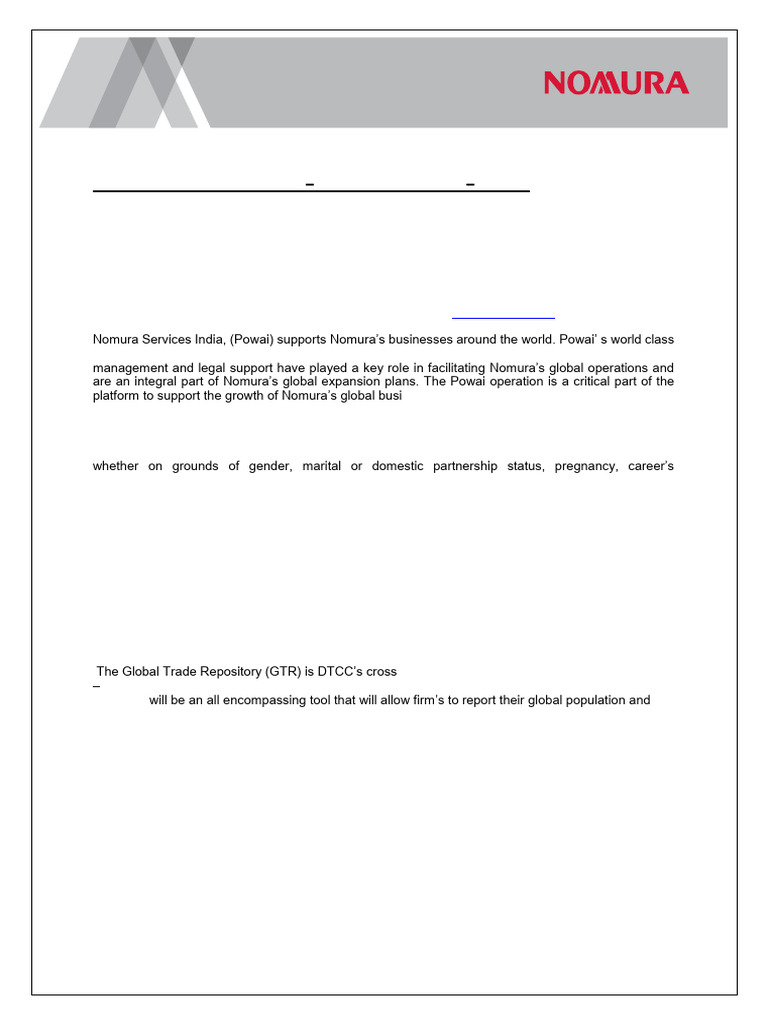 Regulatory Reporting Analyst Role | PDF | Financial Analyst | Communication