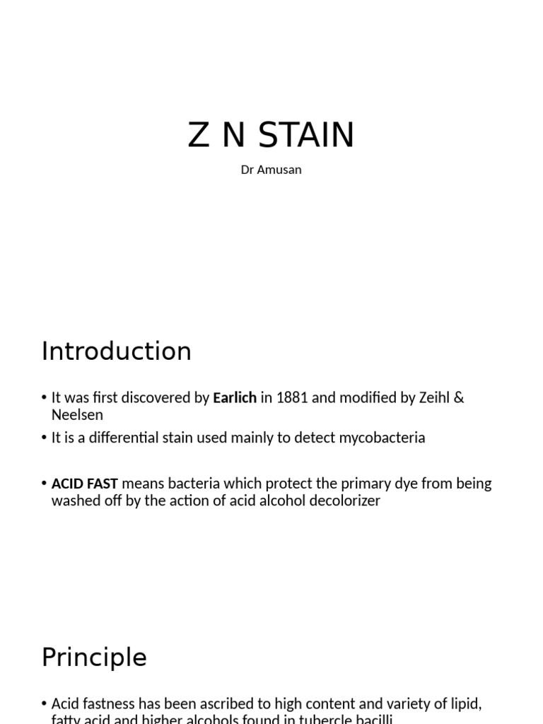 Z N STAIN_023855 | PDF