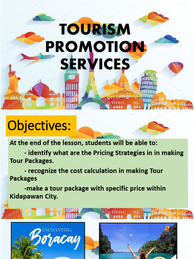 LESSON 11 Costing Pricing Tour Packages | PDF | Marketing | Business ...