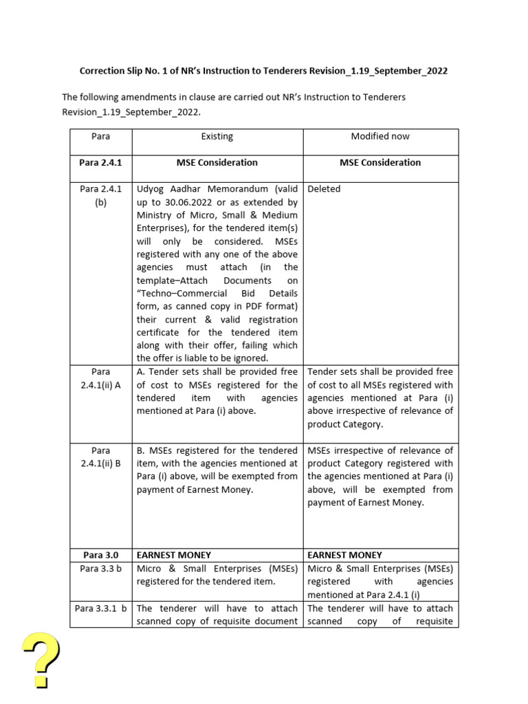Correction_Slip_No_1_of_NR_ITT_Rev_1.19_September_2022 | PDF