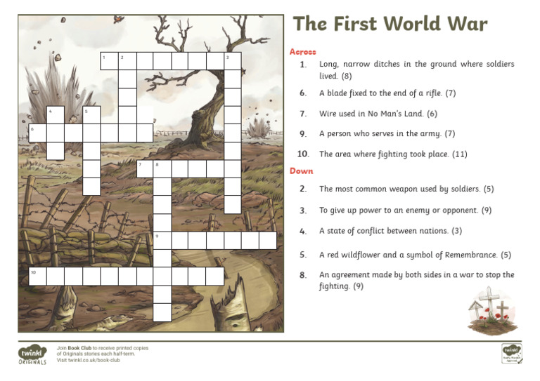 WW1 Crossword | PDF