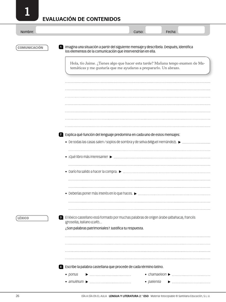 Ficha 6 | PDF | Palabra | Lingüística