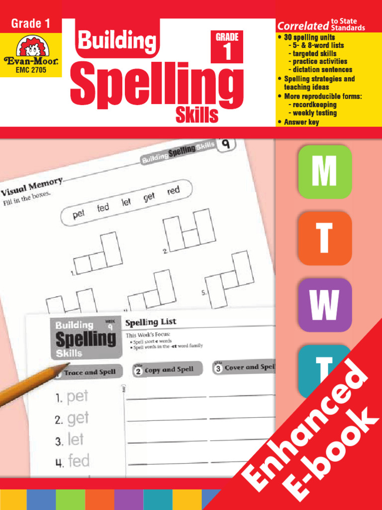 Building Spelling Skills Daily Practice Grade 1 | PDF | Vocabulary | Books