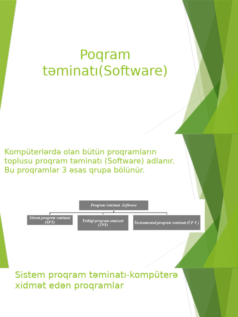 Proqram Teminati | PDF
