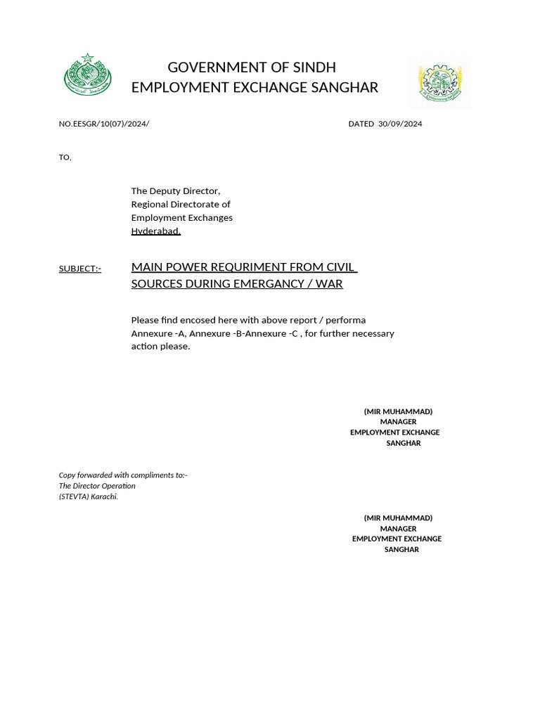 Main Power Requirment | PDF