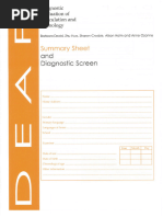 GFTA-3 Automatic Scoring Template | PDF