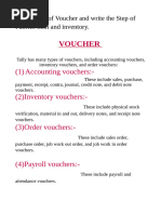 Types of Accounting Vouchers Explained | PDF | Debits And Credits ...