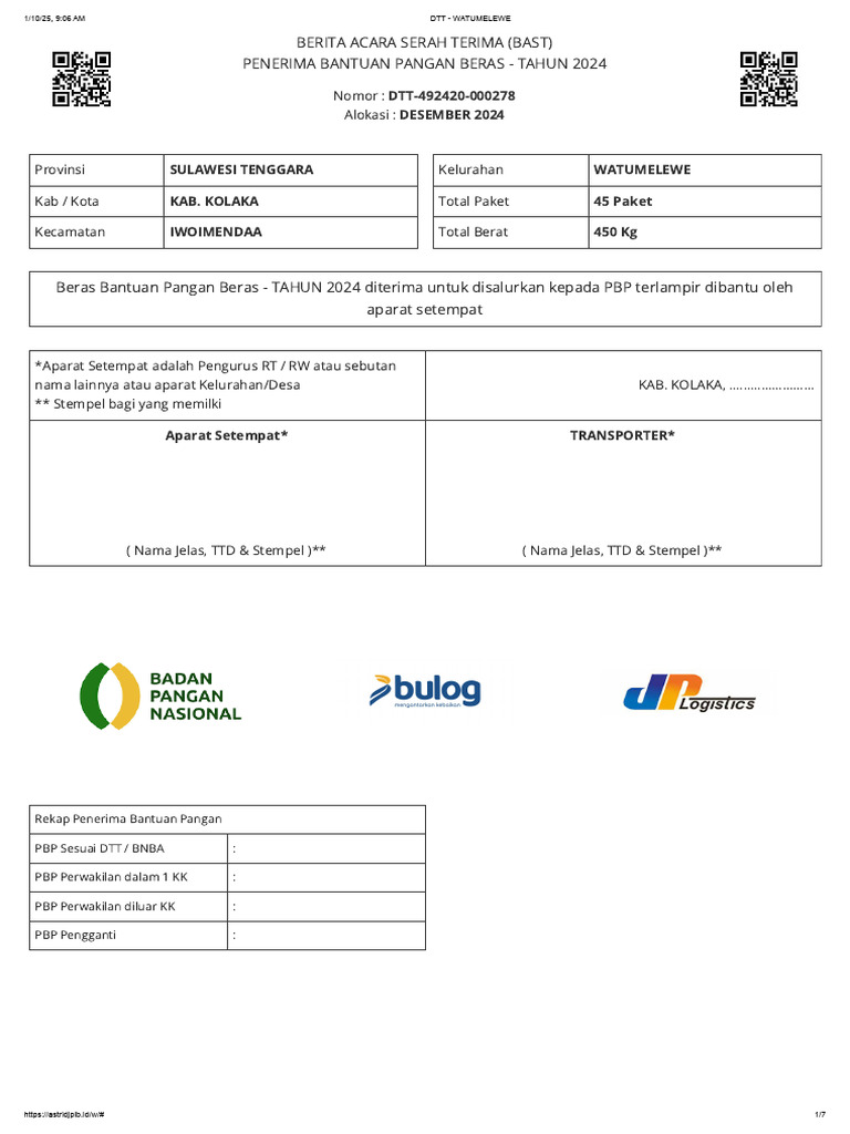 DTT - Watumelewe | PDF